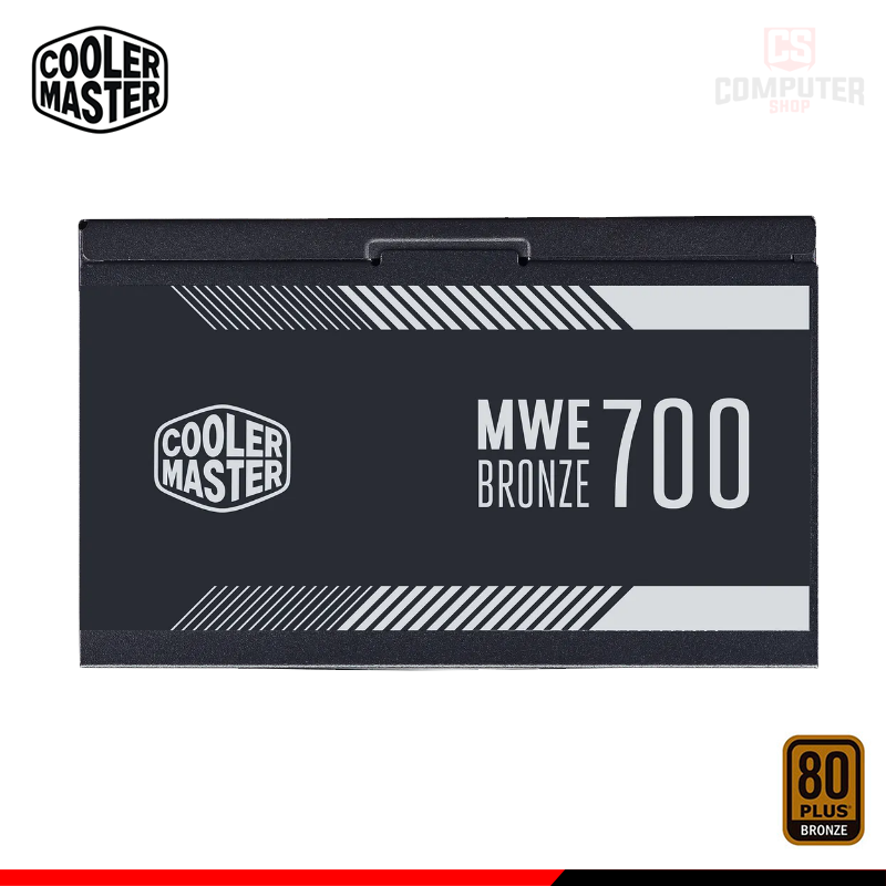 FUENTE DE PODER COOLER MASTER MWE 700 V2 700W 80 PLUS BRONZE (PN:MPE ...
