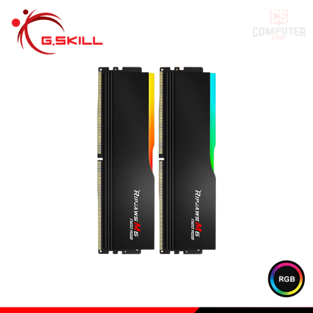 MEMORIA 32GB (16GBx2) DDR5 G.SKILL RIPJAWS M5 NEO RGB AMD MEMORIA 32GB (16GBx2) DDR5 G.SKILL RIPJAWS M5 NEO RGB AMD